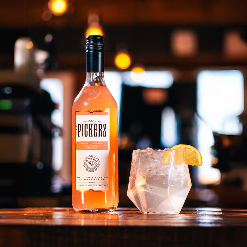 Pink Lemon Flavored Vodka – Pickers Vodka