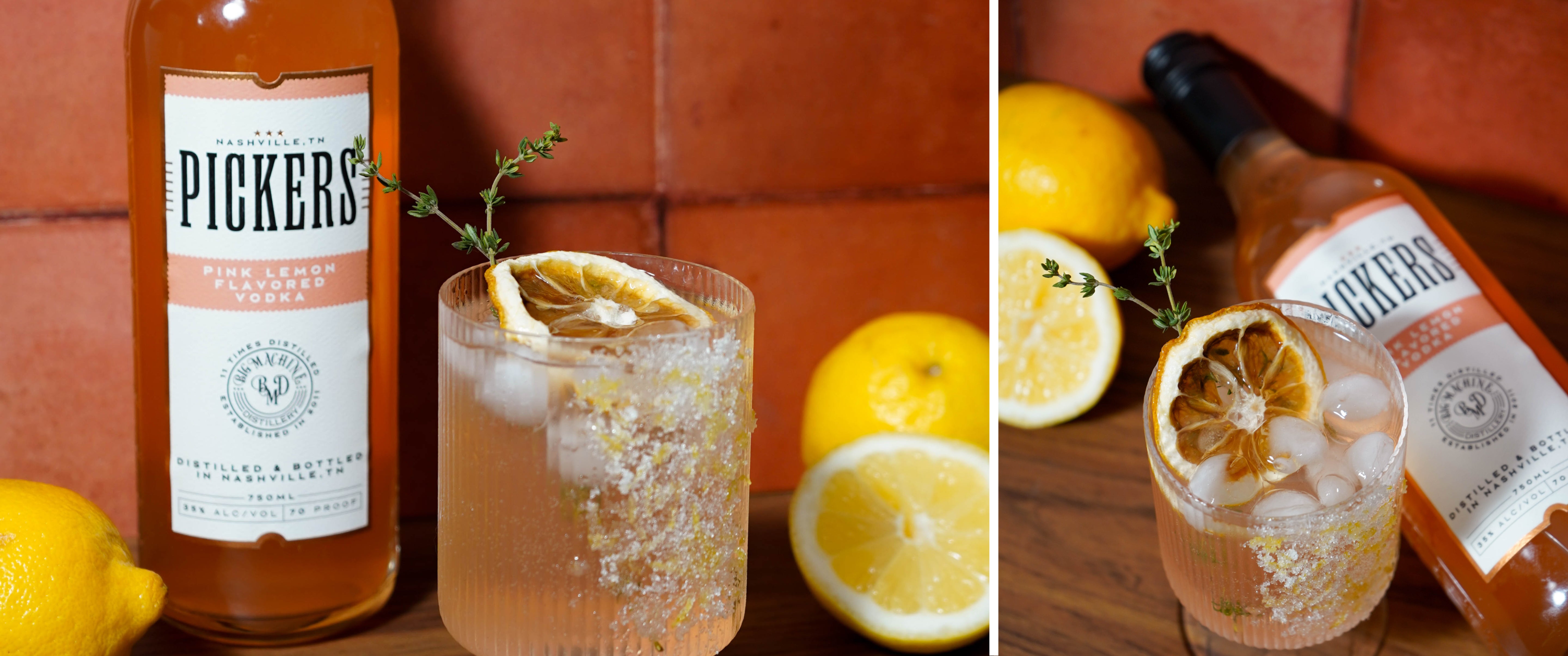 Pink Lemon Fizz – Pickers Vodka